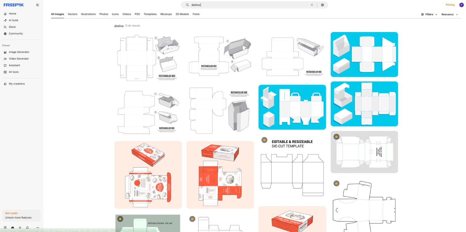 7 Website untuk Download Pola Box atau Kardus - Custoom.in