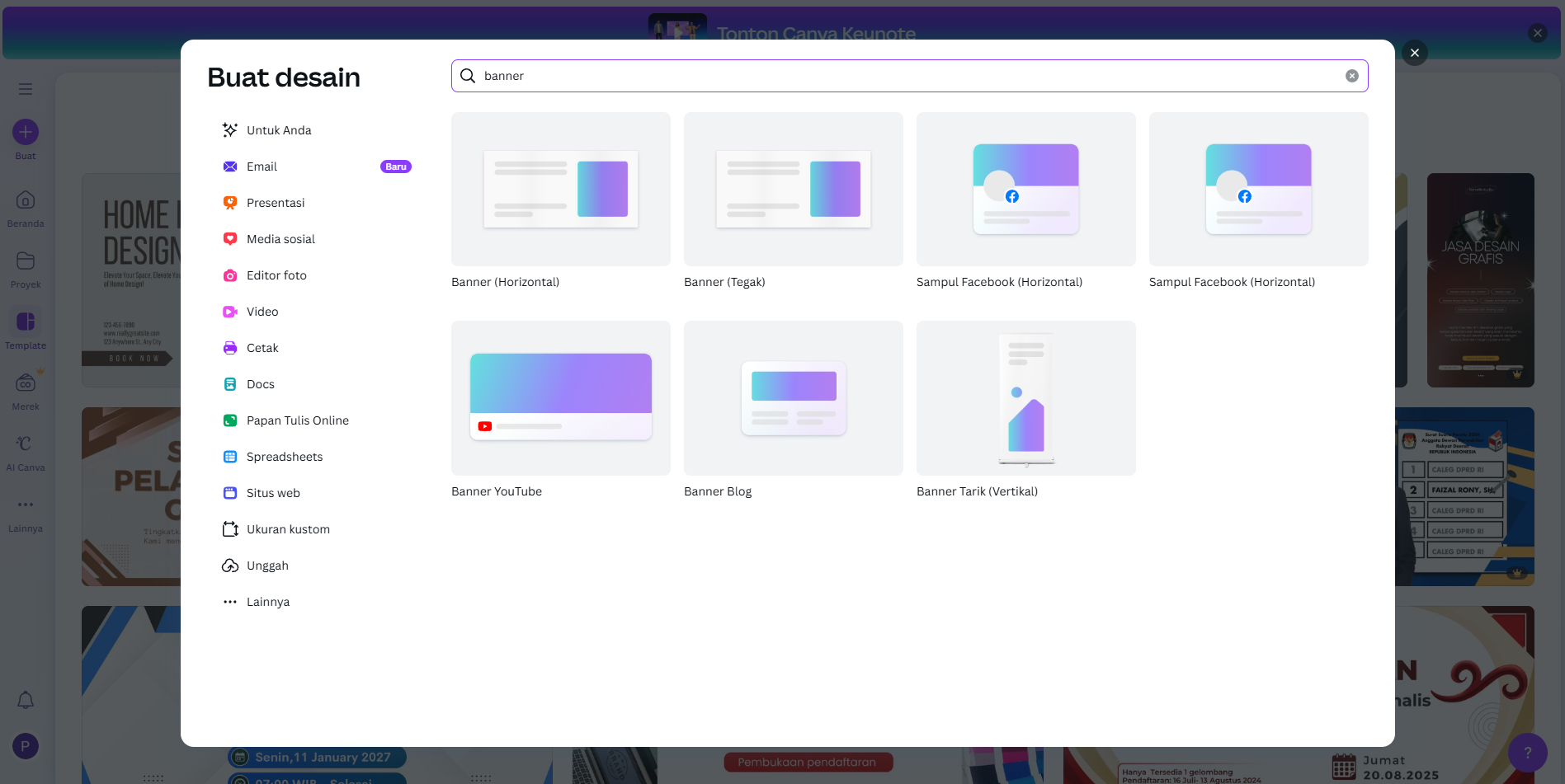 Tutorial Membuat Desain Banner Dengan Canva Untuk Pemula Custoom In